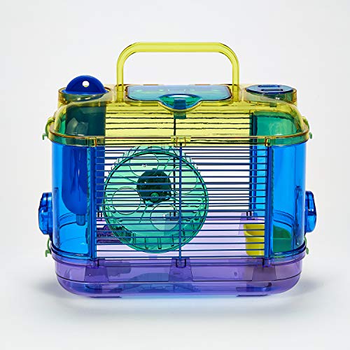 Kaytee CritterTrail Portable Petite Habitat for Pet Dwarf Hamsters, Gerbils or Mice