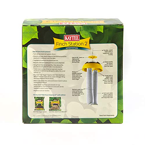 Kaytee Finch Station 2™ Soft Mesh Sock Feeder 4 Socks