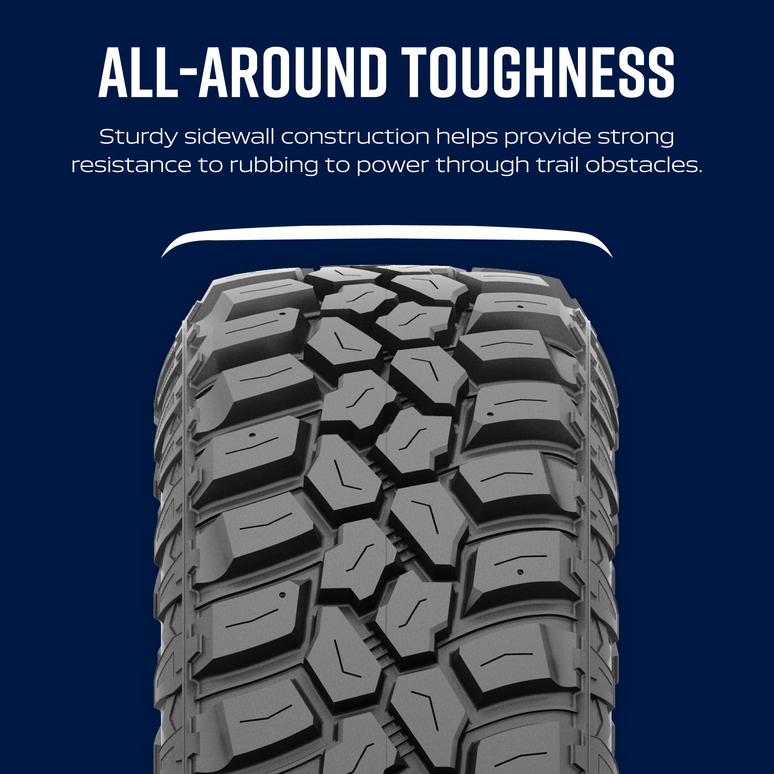 Cooper Evolution M/T All-Terrain Tire, LT275/70R18 125/122Q, Set of 1