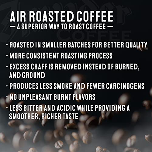 Invader Coffee Whiskey Blend K-Cup Pods Air Roasted Coffee Fair Trade Veteran Owned and Operated Small Batch 100% Arabica Coffee Premium Artisan Coffee (12-Pk)