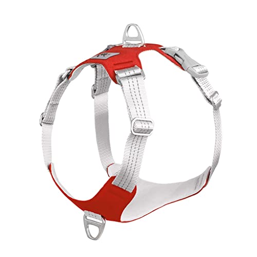 SXNBH Pet Dog Vest, Vest, Non-Tension Dog Harness Collar, Suitable for Pet Supplies for Medium and Large Dogs (Color : D, Size : Medium)