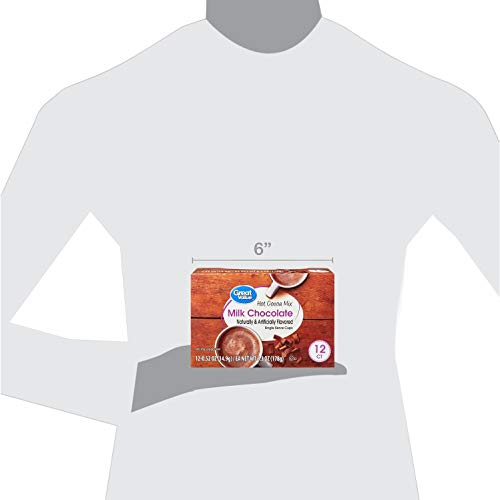 Great Value Cappuccino Coffee and Hot Drink Single Serve Pods, 12 Count (Hot Cocoa, Pack of 1)