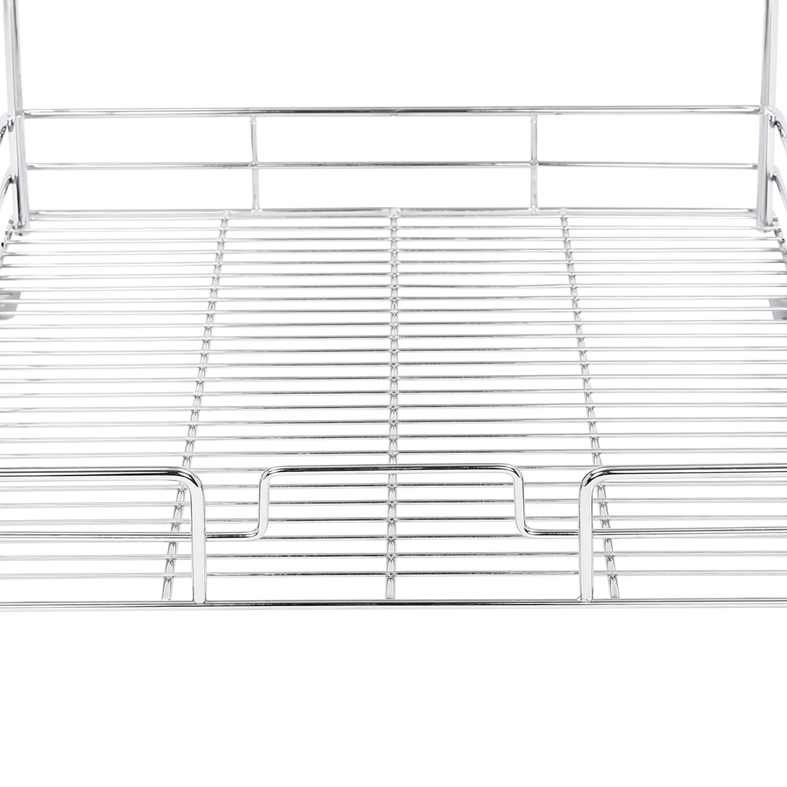 Sink Organizer and Storage,Multi-Purpose Cabinet Organizer,2-Tier Cabinet Pull Out Shelves,Pull Out Cabinet Organizer,Kitchen Helper,for Bathroom,Laundry Room,Kitchen,Pantry(Silver,21.5*19.5*15in)