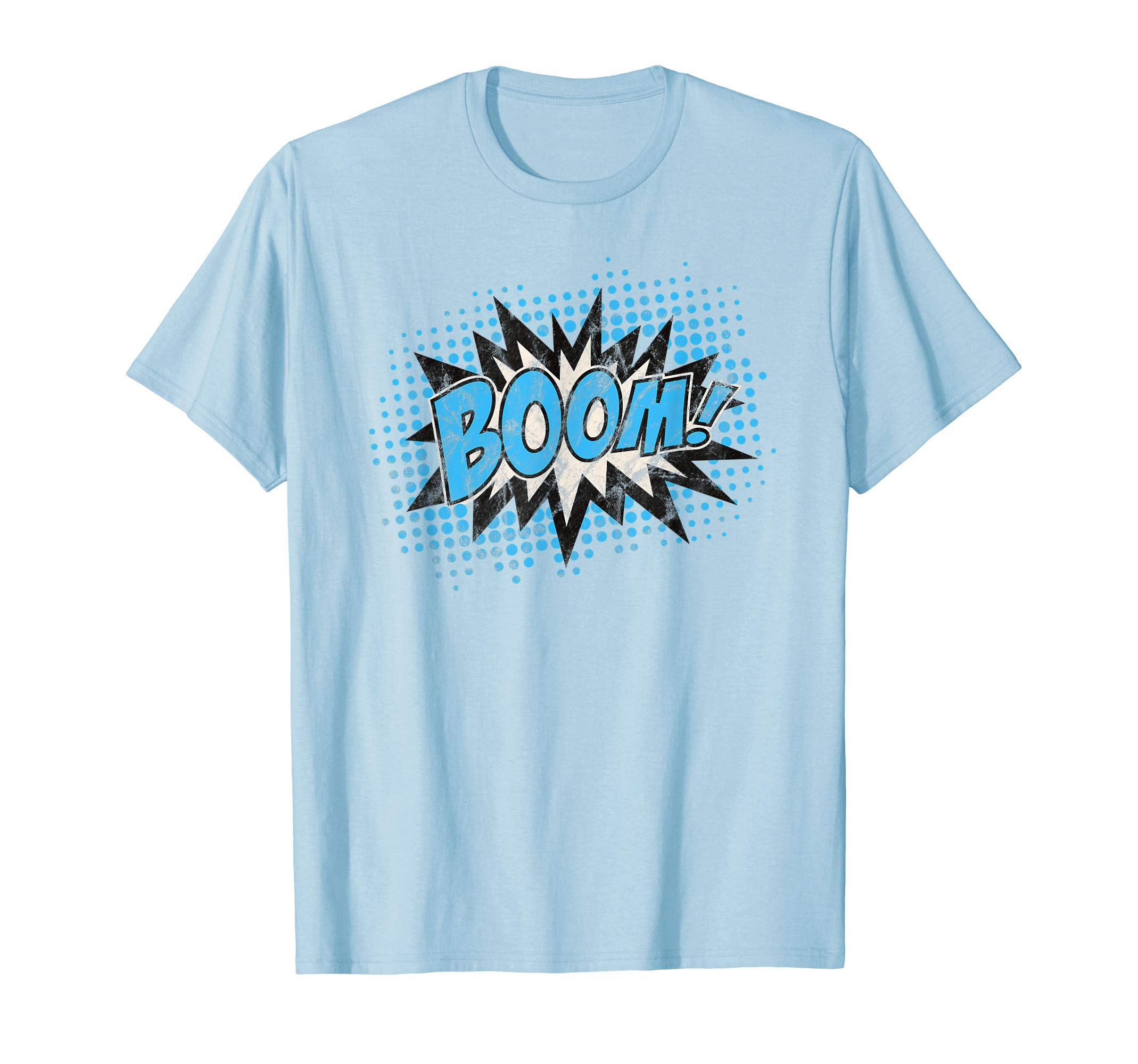 Vintage Boom Bang Pow Kaboom Comic Explosion Speech Bubble T-Shirt