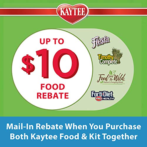 Kaytee My First Home Starter Kit Habitat for Pet Rabbits or Multiple Guinea Pigs
