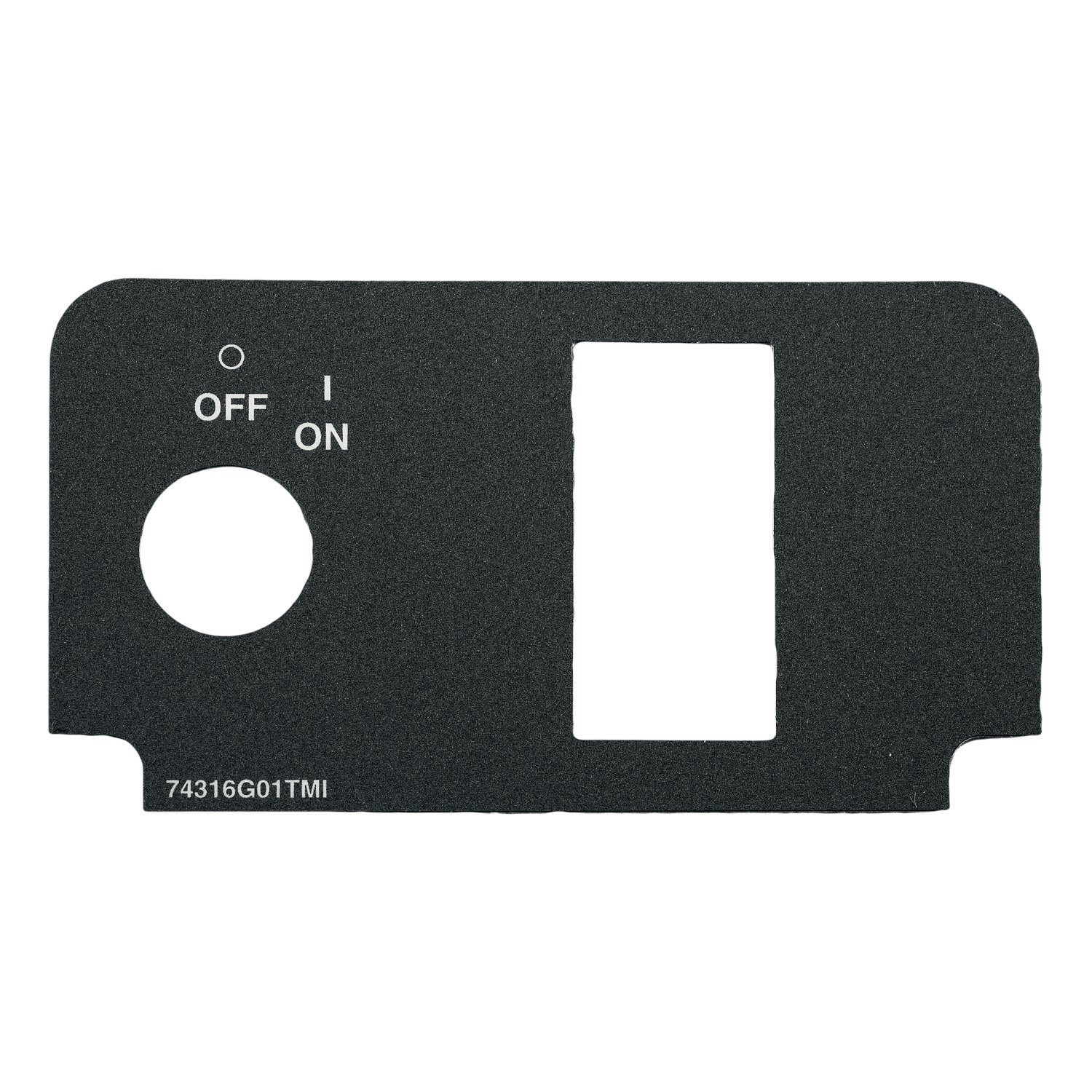 EZGO 74316G01 FNR Console Plate