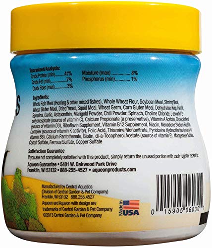 Aqueon 3 Pack of Tropical Flakes Fish Food, 0.45 Ounce Each