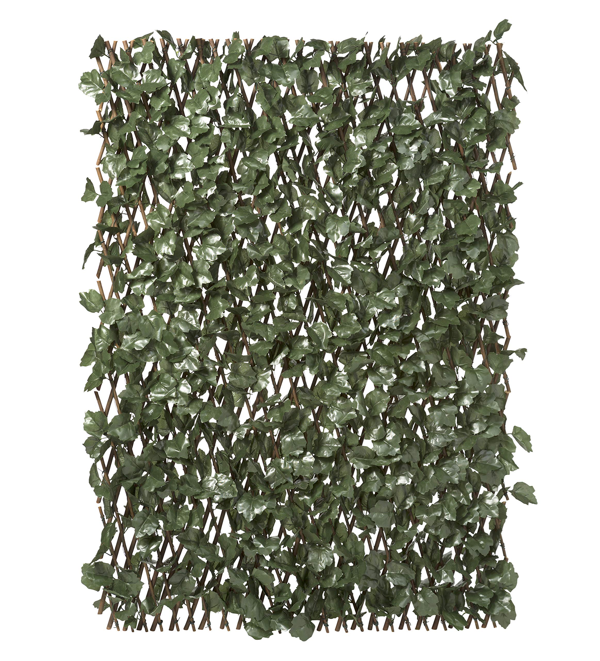 Plow & Hearth Arched Metal Garden Trellis with Symbolic Tree of Life Design, Weather-Resistant Matte Black Powder-Coat Finish and Burnished Bronze Highlights