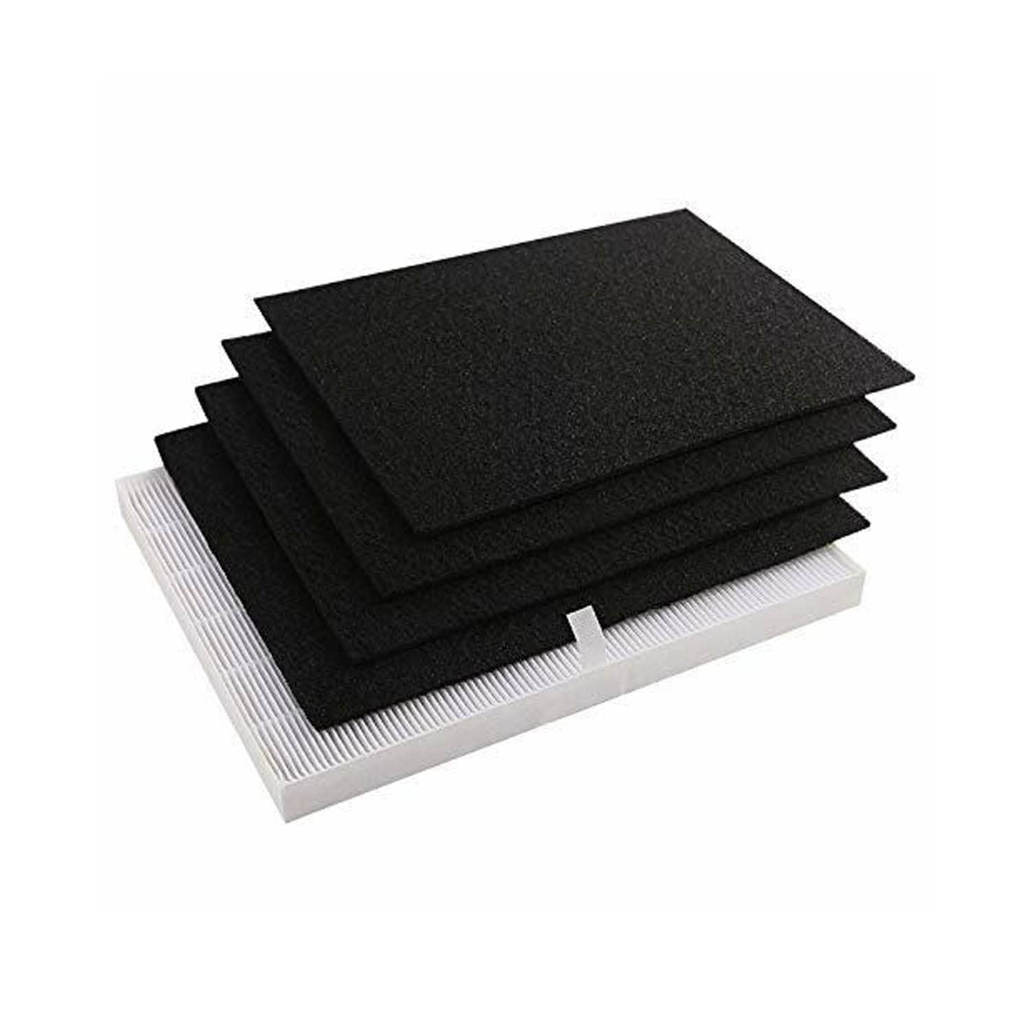 115115 Size 21 Filter A Compatible with Winix PlasmaWave Air Purifier C535, 5300, 5300-2, 6300, 6300-2, AM90, P300, True HEPA Filter with 4 Carbon Pre-Filters