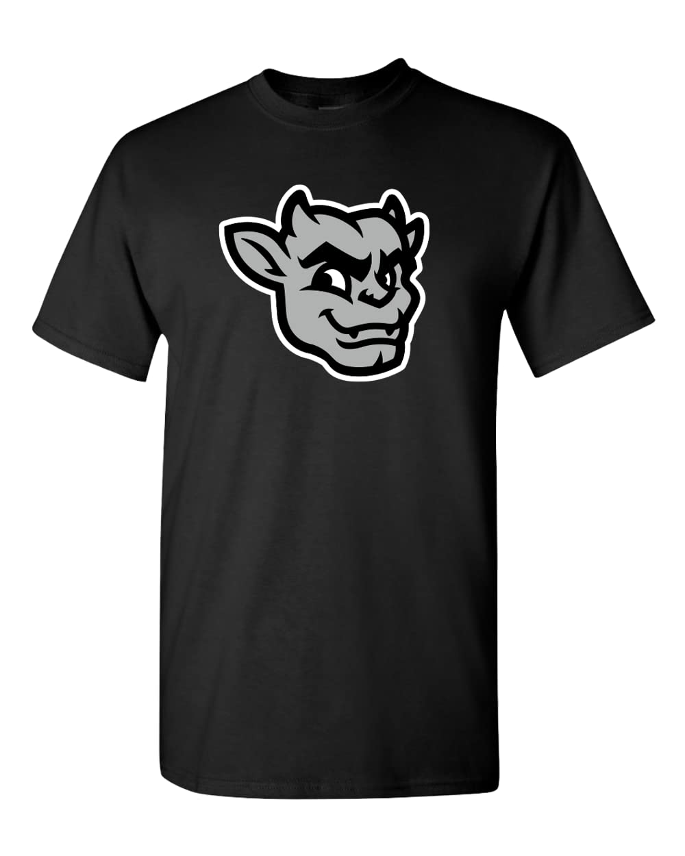 CreateMyTee | Bradley University Kaboom Full Color T-Shirt (Black, Medium)