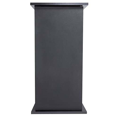 Aqueon Black Pedestal Aquarium Stand, 15" L X 15" W, 15 in