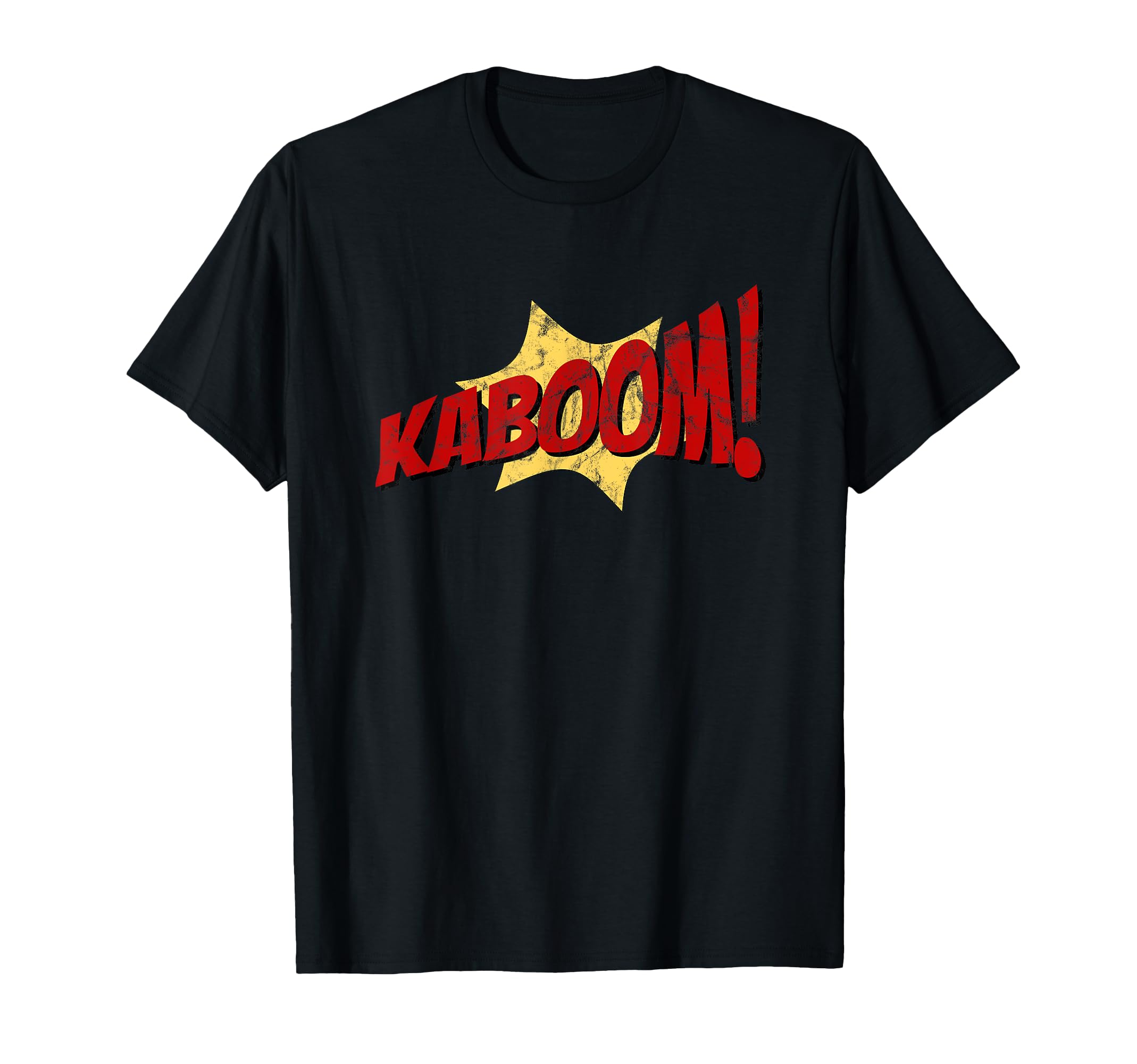 Kaboom! Funny Comic Books Sound Retro Pop Art T-Shirt