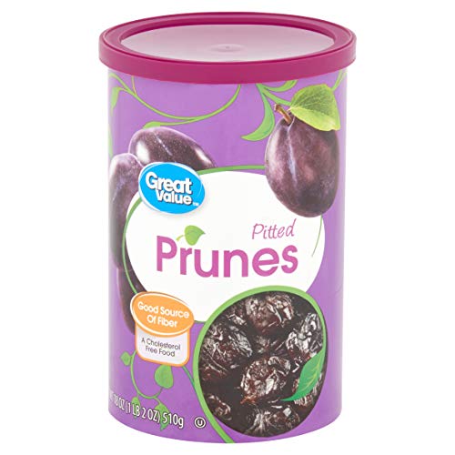 18 Oz Great Value Pitted Dried Prunes (Pack of 2)
