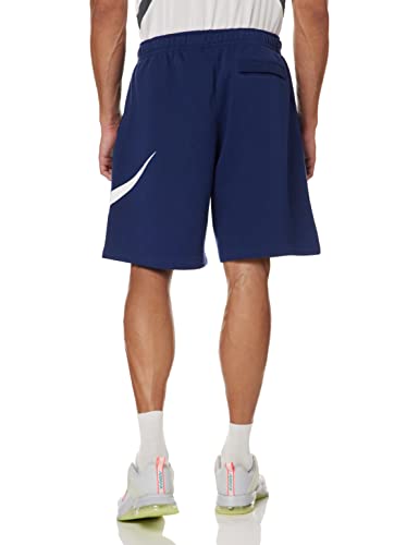 Nike Men's Sportswear Club Short Basketball Graphic, Midnight Navy/White/White, XX-Large
