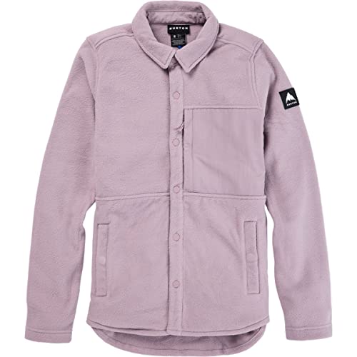 Burton Women's Standard Hearth Snap-Up Fleece Shirt, Elderberry, X-Small