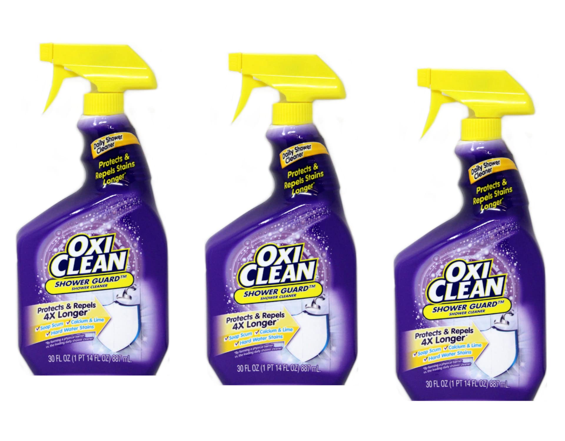 OxiClean Shower Guard Daily Shower Cleaner, 30âŻoz., (Pack of 3)