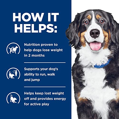 Hill's Prescription Diet Metabolic + Mobility, Weight + j/d Joint Care Chicken Flavor Dry Dog Food, Veterinary Diet, 24 lb. Bag