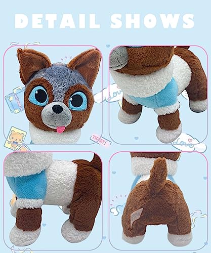 Seaehey Puss Cat Perrito Plush Toy Figure Last Wish Toys Perrito Doll Cute Stuffed Animal Dog Toys Plushies Gift