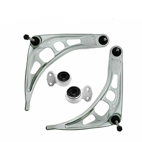 South Mud Bay Front Lower Control Arms w/Bushings Pair Set Fits 3-Series E46 2WD