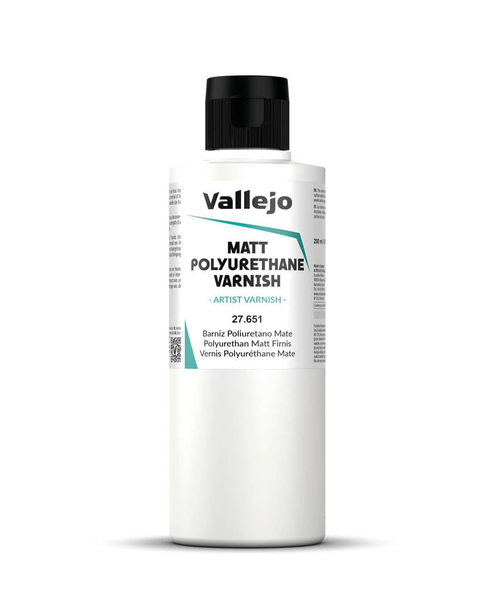 Vallejo Matte Varnish Polyurethane, 60ml