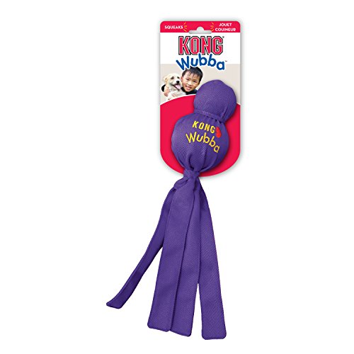 KONG Wubba Dog Toy Extra Large Wubba(Colors may vary)