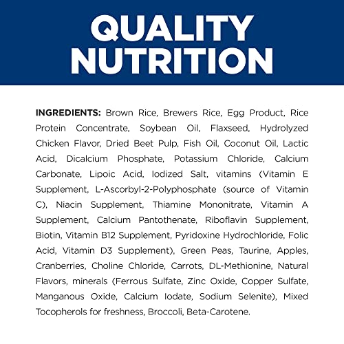Hill's Prescription Diet Derm Complete Skin & Food Sensitivities Dry Dog Food, Veterinary Diet, 24 lb. Bag