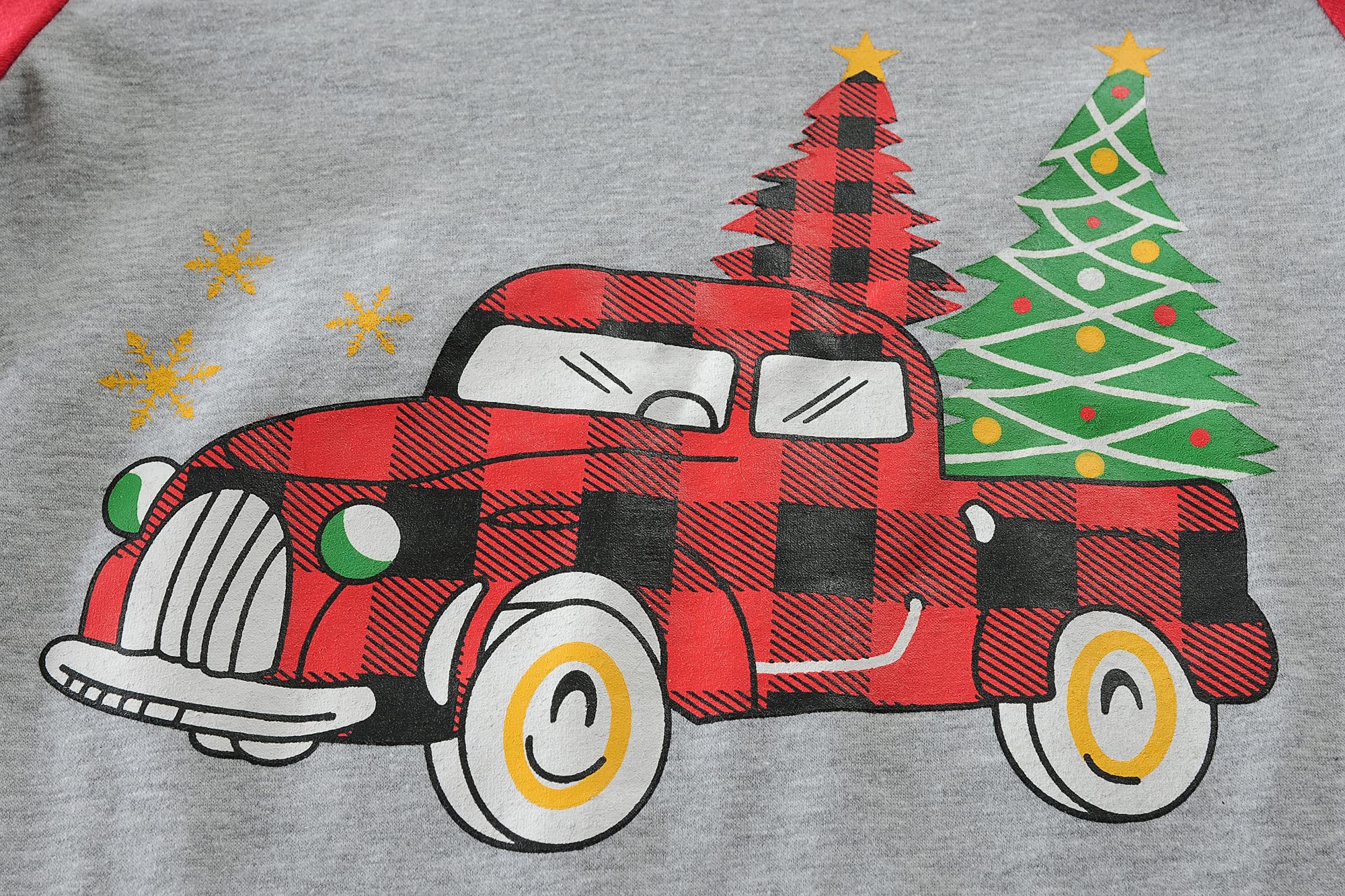 Christmas Tree Cars Little Boys Tops Pants 100% Cotton Kids Pajamas Sets 1t 2t for Boys