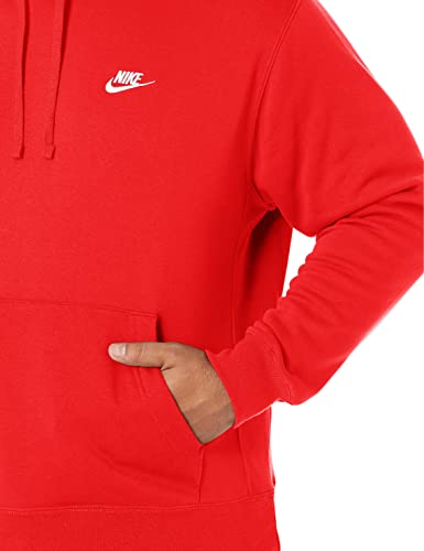 Nike Pull Over Hoodie, University Red/University Red, Medium-T