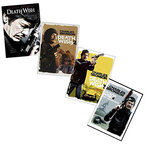Charles Bronson Death Wish Quadrilogy DVD Collection: Death Wish / Death Wish 2 / Death Wish 3 / Death Wish 4: The Crackdown [4-Movie Set]