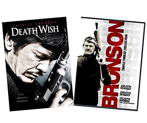 Charles Bronson Death Wish Quadrilogy DVD Collection: Death Wish / Death Wish 2 / Death Wish 3 / Death Wish 4: The Crackdown [4-Movie Set]
