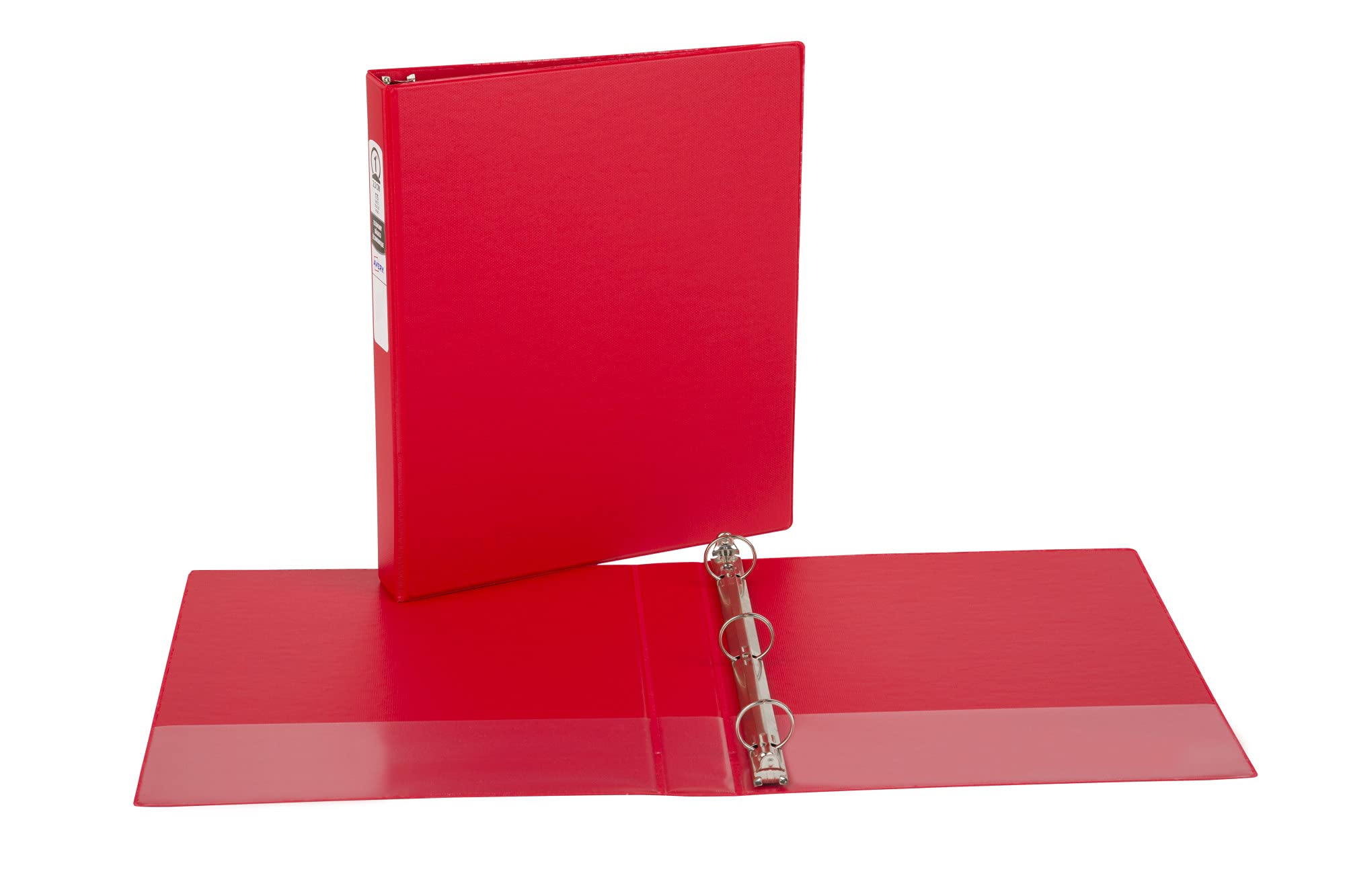 Avery Economy Binder with 1 Inch Round Ring, Red, 1 Binder (3310)