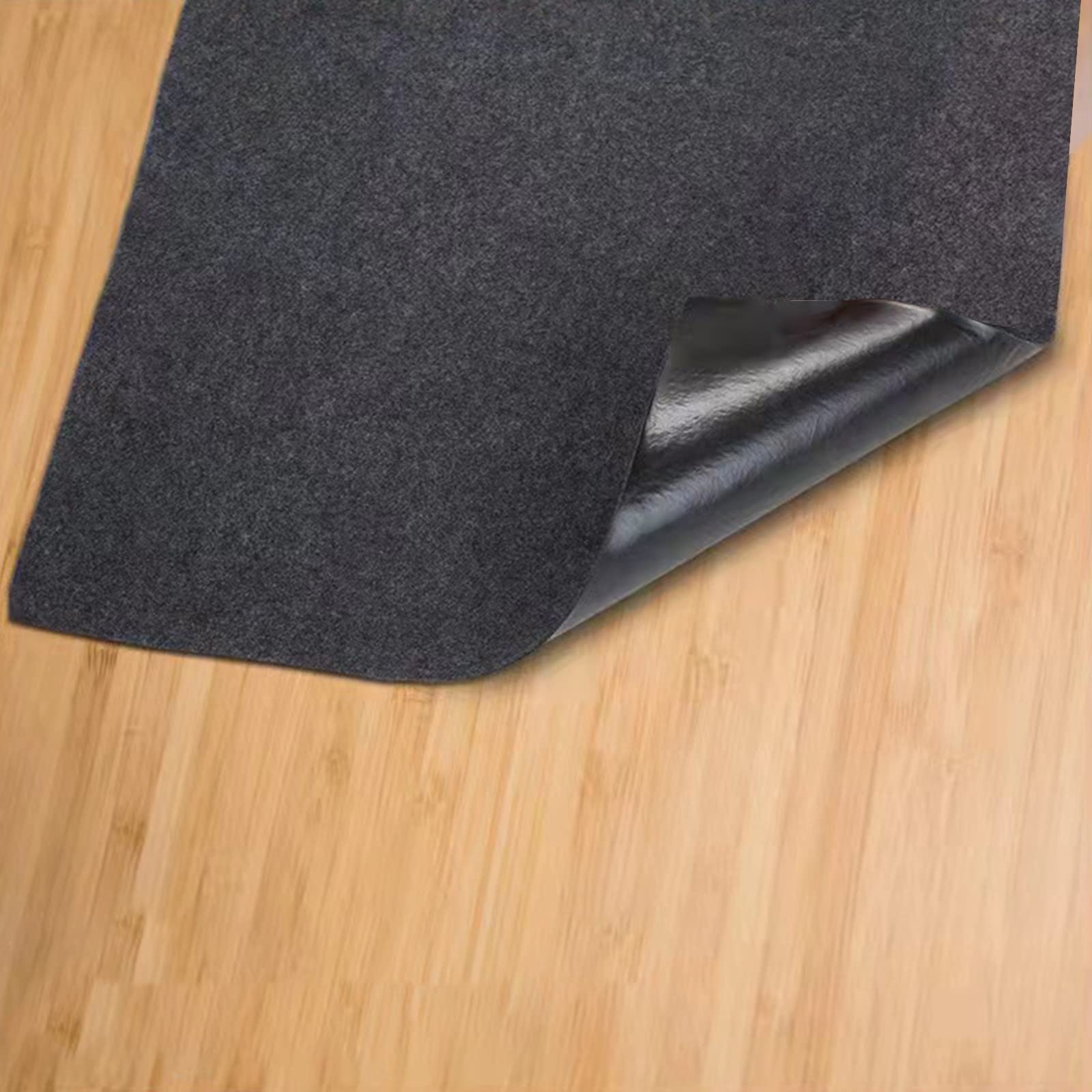 60 × 36 Inches Fire Resistant Mat for Fireplace, Rectangular Hearth Rugs for Fireplaces Fire Resistant, Floor Protective Rug for Indoor Outdoor, Reusable Under Grill Mat, Durable Fireproof Mat