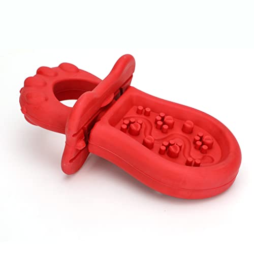 Dog Crate Training Tool Peanut Butter Treat Dispenser Licking Toy for Puppy Behavior Tool Secures to Cage to Help Reduce Anxiety,Stress, Boredom Improved Durable Design Fits All Crates