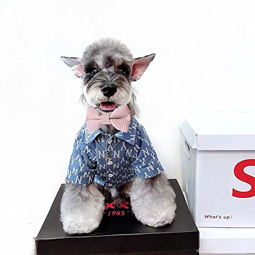 MaLageB Birthdays Special Holidays Dog Collar , Adjustable Collars Bow/Flower Large、Medium、 Small Dogs for Boys and Girls,Cat、 Corgi 、Teddy。 4 Pack Collar