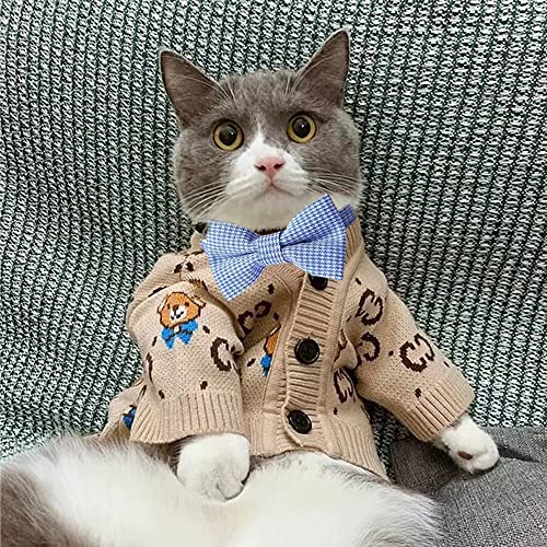 MaLageB Birthdays Special Holidays Dog Collar , Adjustable Collars Bow/Flower Large、Medium、 Small Dogs for Boys and Girls,Cat、 Corgi 、Teddy。 4 Pack Collar