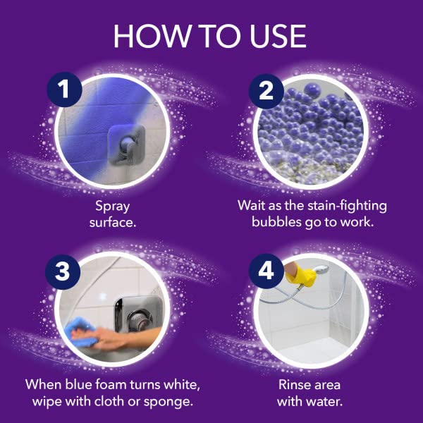 OxiClean 57037-35270 19 Oz Foam-Tastic Bathroom Cleaner With Oxi Clean