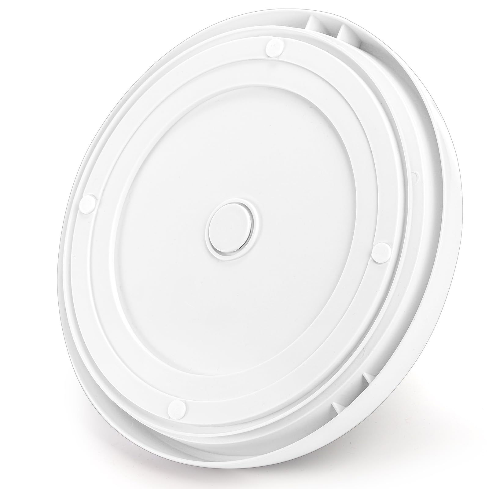 Lawei 3 Pack Pantry Cabinet Lazy Susan Turntable - 10 Inch Non-Slip Lining Kitchen Storage Turntable for Cabinet, Pantry, Refrigerator, Countertop - Spinning Organizer for Spices, Condiments, Baking