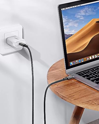 240W Type C to Type C Fast Charging Cable - USB C Cable for iPhone 15, MacBook Pro, iPad Pro, Samsung - C to C Cable for Quick Charge (1pack-3.3ft Black(OTP))