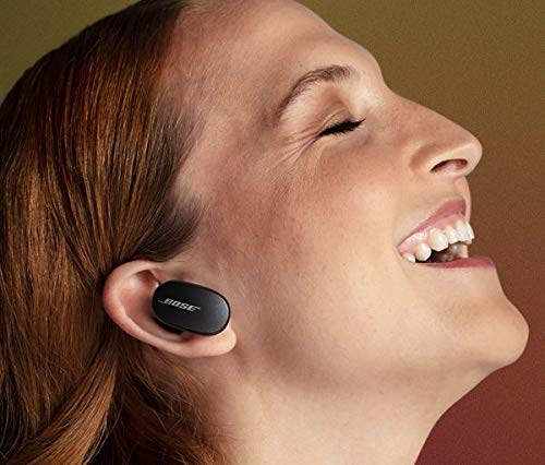 Bose QuietComfort Noise Cancelling Earbuds - Bluetooth Wireless Earphones, Triple Black (Renewed)