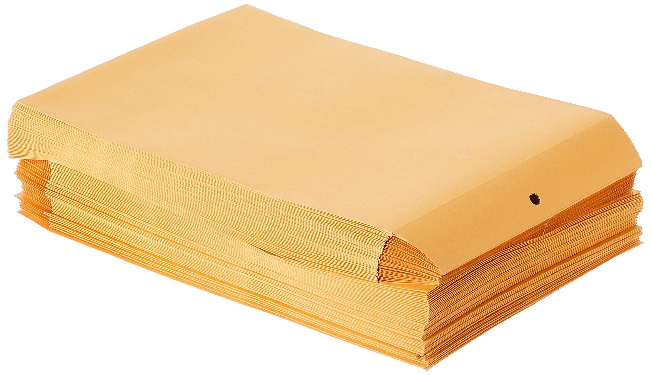 Mead Letter Size Mailing Envelopes, Clasp Closure, All-Purpose 32-lb Paper, 9" X 12", Brown Kraft Material, 100/Pack (CO790)