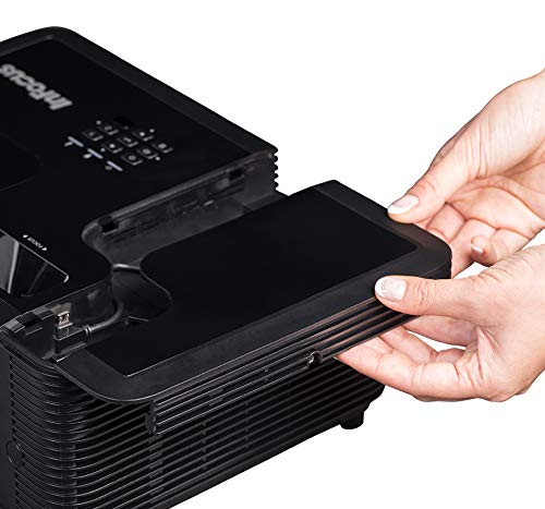 InFocus IN134 DLP XGA 4000 Lumens, 3X HDMI, VGA, 3D and Wi-Fi Ready TechStation Projector