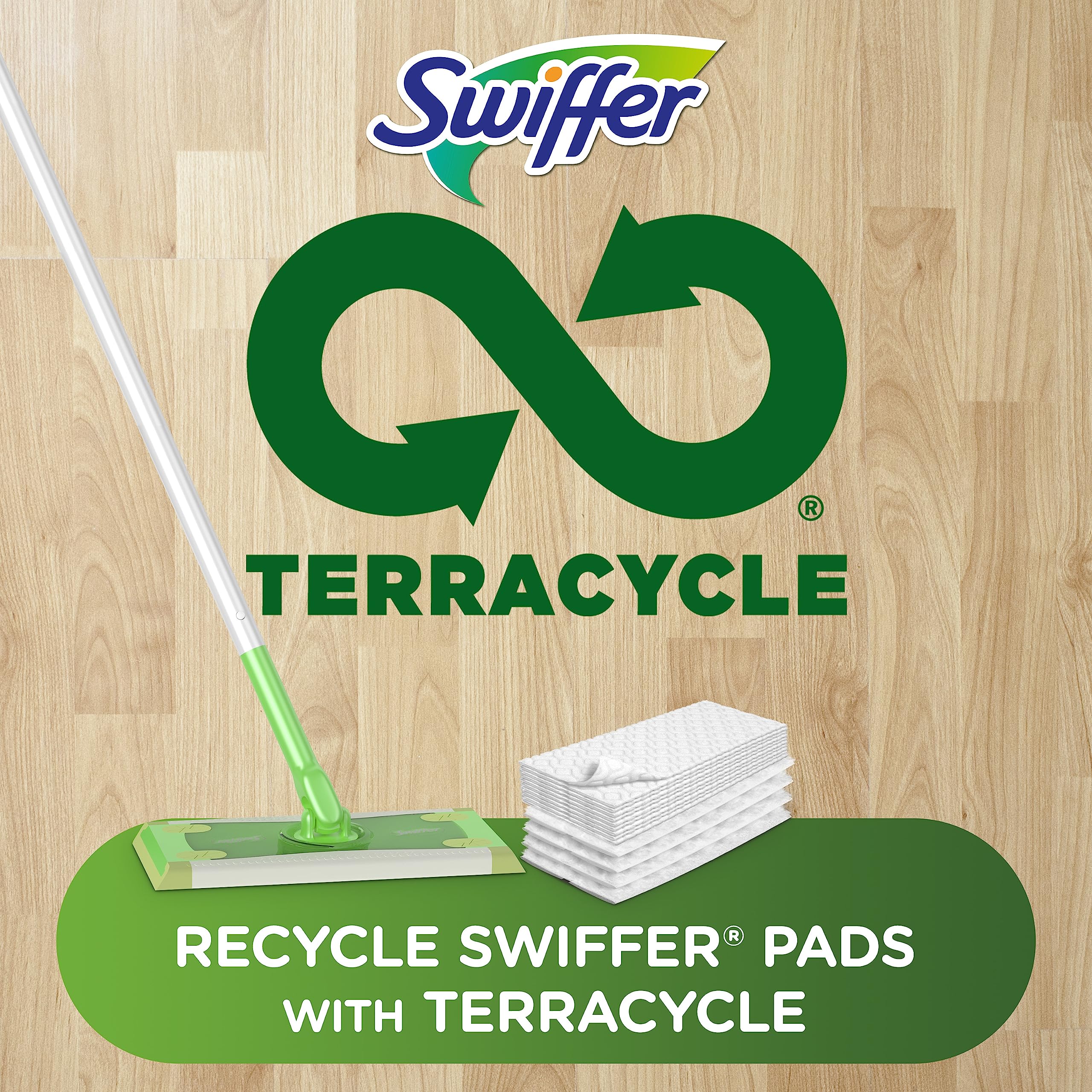 Swiffer Sweeper Heavy Duty Mop Pad Refills for Floor Mopping and Cleaning, All Purpose Multi Surface Floor Cleaning Product, 20 Count, 2 Pack