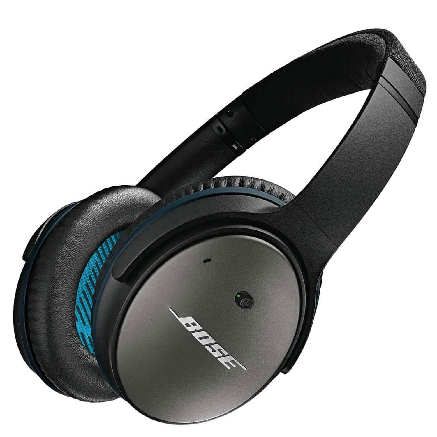 Bose QuietComfort 25 Acoustic Noise Cancelling Headphones for Apple devices - Black (Wired 3.5mm)