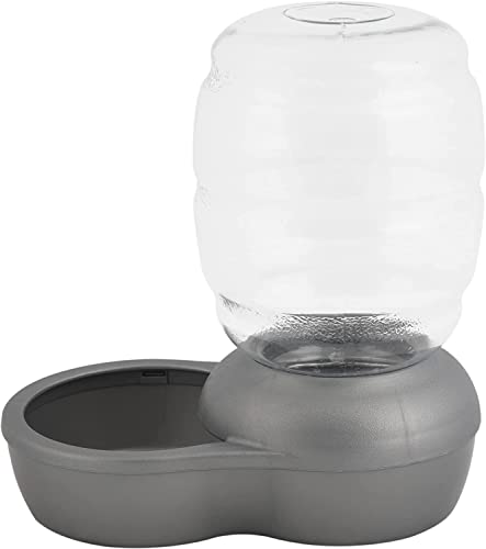 Petmate Replendish Automatic Gravity Waterer for Cats and Dogs, BPA-Free, No Batteries Required, Includes Charcoal Filter, 0.5 Gallon
