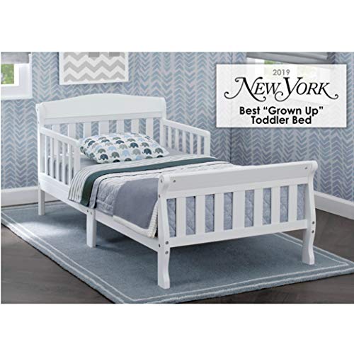 Delta Children Canton Toddler Bed - Greenguard Gold Certified, White