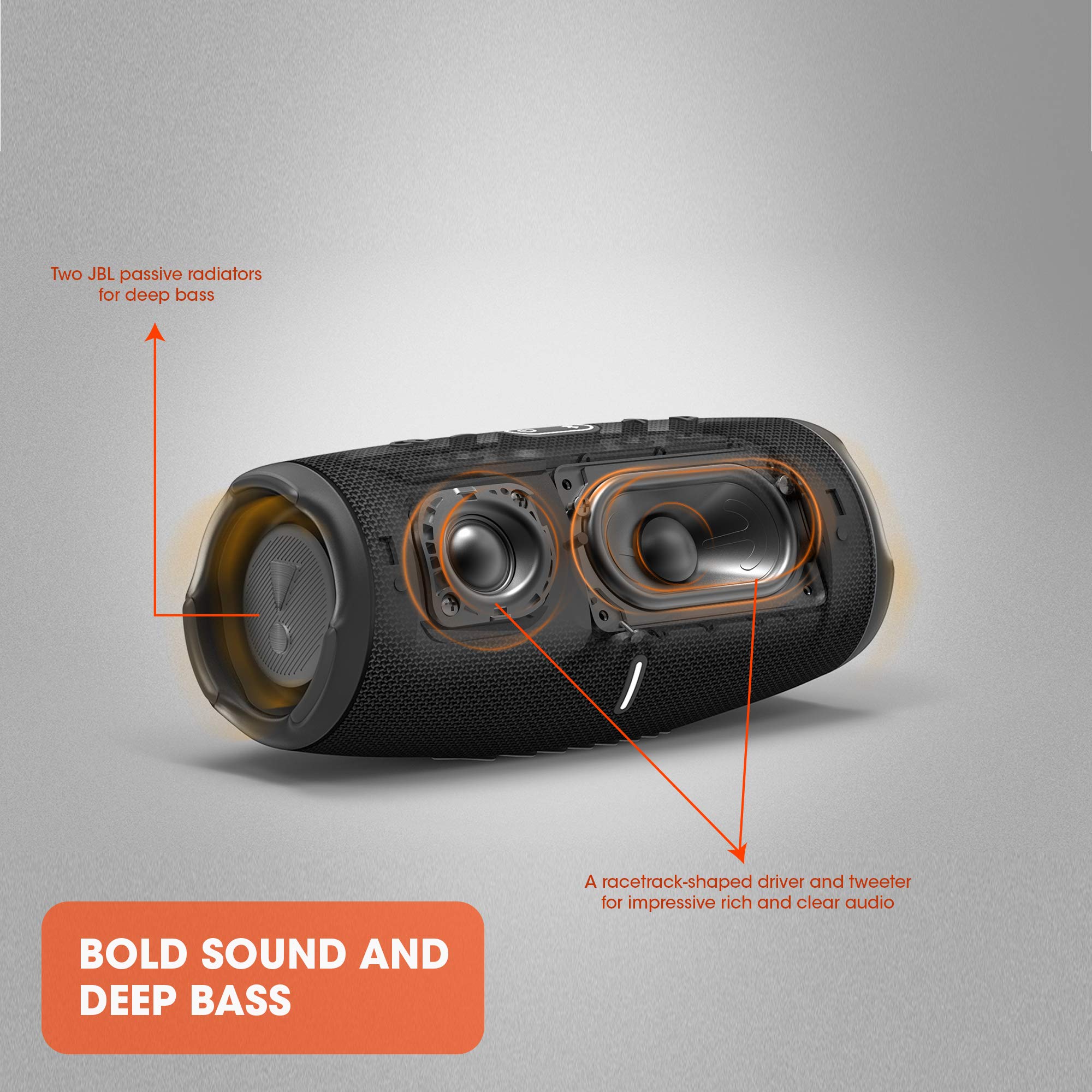 JBL CHARGE 5 - Portable Bluetooth Speaker with IP67 Waterproof and USB Charge out - Squad