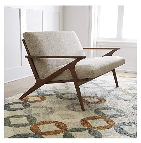 Crate and Barrel Destry Contemporary Handmade 100% Wool Rugs & Carpets (5'x8')