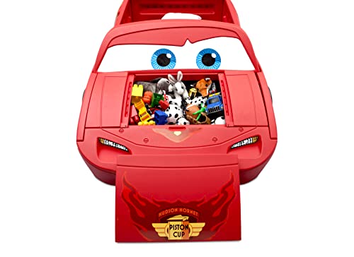 Disney/Pixar Cars Lightning McQueen Toddler-To-Twin Bed with Toy Box by Delta Children