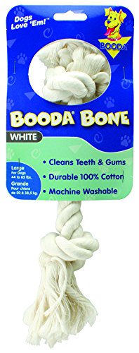 Petmate Aspen/Booda Corporation DBX50763 2-Knot Rope Bone Dog Chew Toy, Large