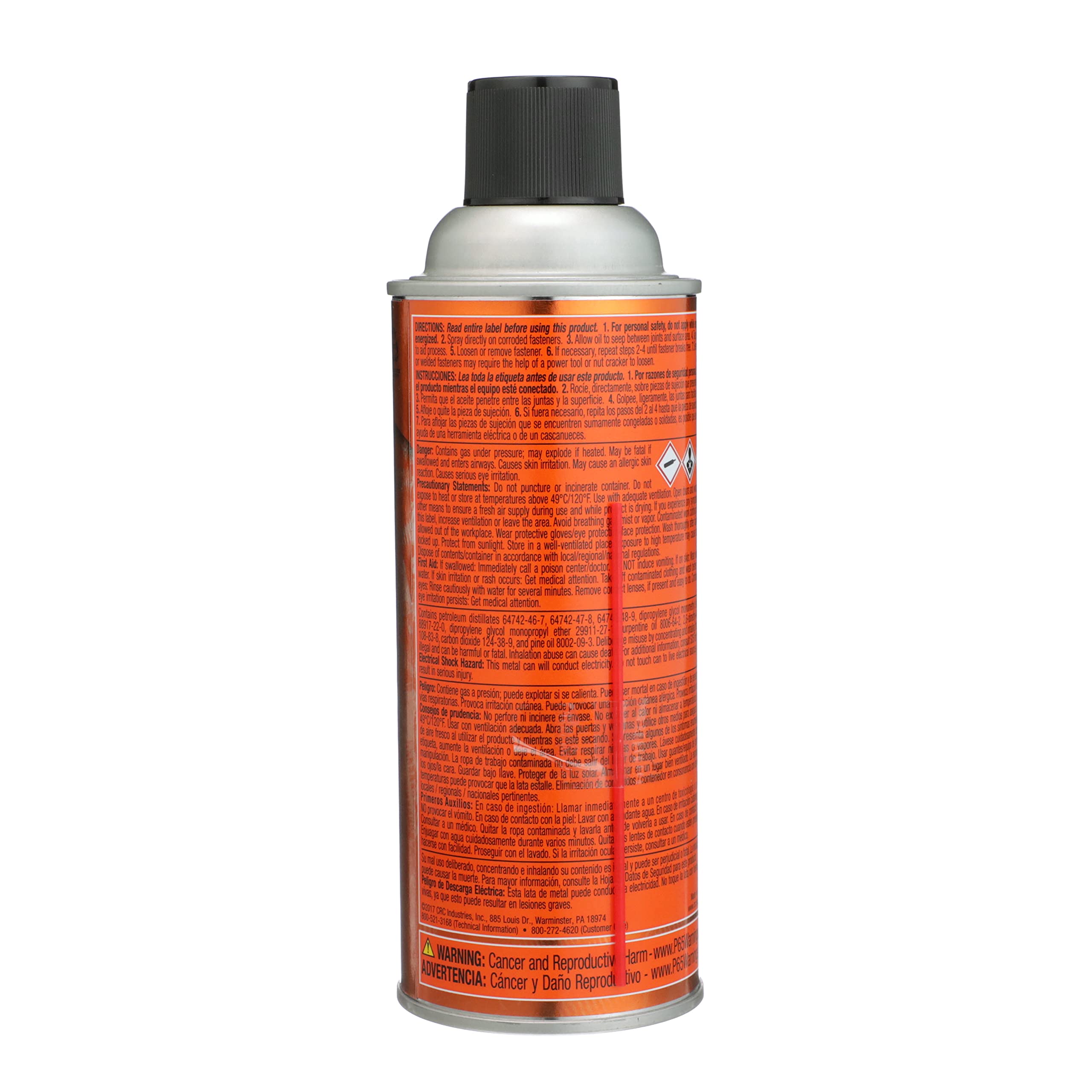 CRC Knock’er Loose Penetrating Solvent 03020 – [Reddish] 13 WT. Oz., Industrial Grade Penetrating Solvent and Lubricant
